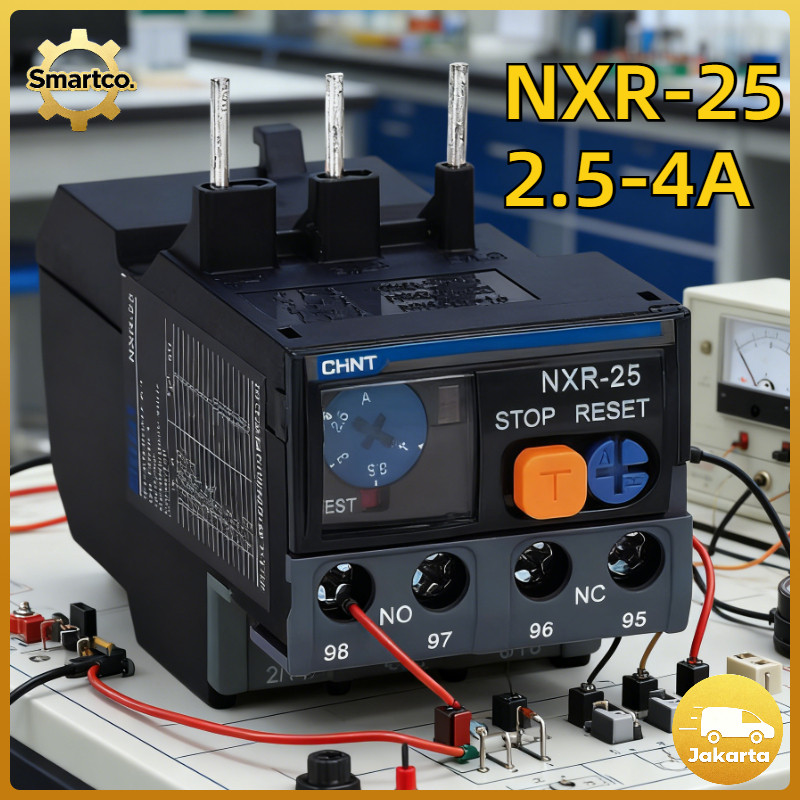 Jual CHINT Thermal Overload Relay CHINT NXR-25 2.5-4A QR | Shopee Indonesia