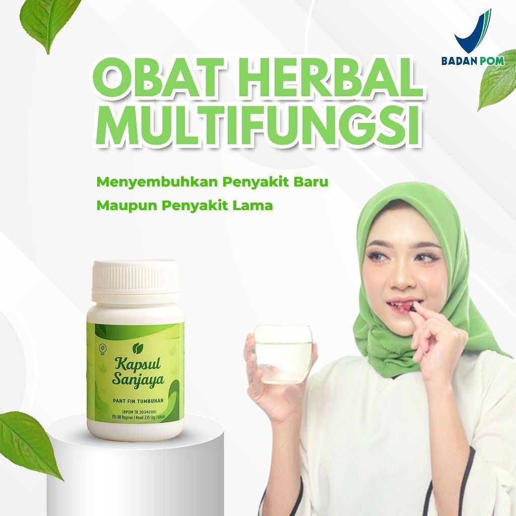 Jual Sanjaya Obat Herbal Isi 14 Kapsul – Membantu Redakan Nyeri Otot ...