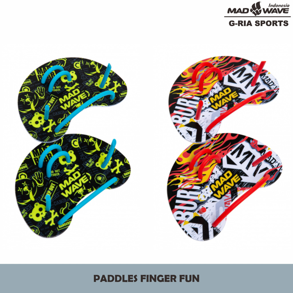 Jual Pedal Tangan Original Mad Wave ( Paddles Finger Fun ) | Shopee ...