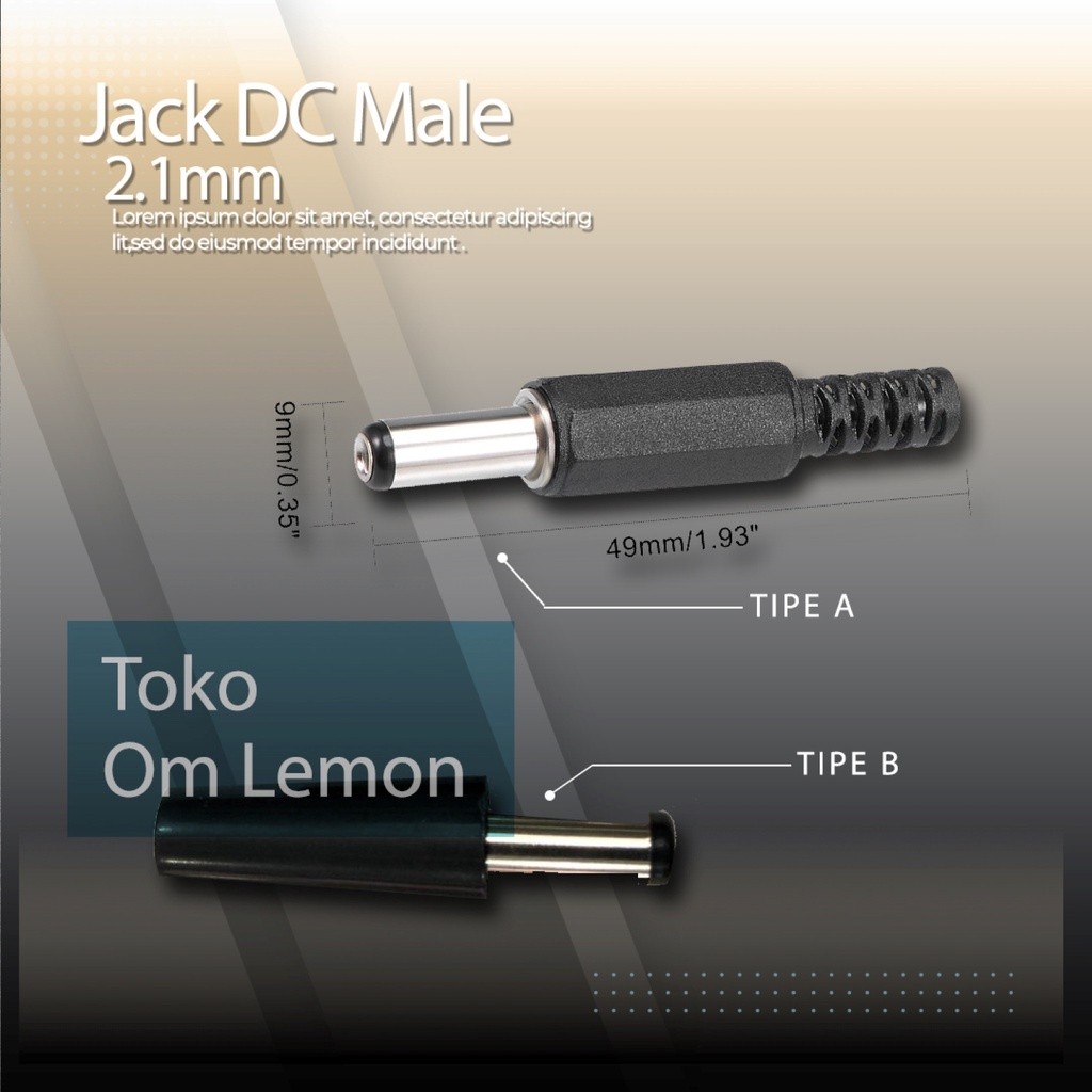 Jual Jack jek DC male | Shopee Indonesia