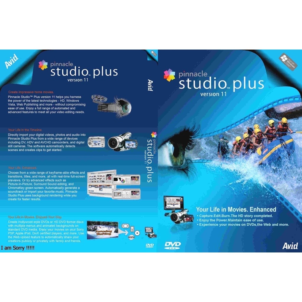 Jual DVD Pinnacle Studio 11 Plus Bergaransi Full | Shopee Indonesia