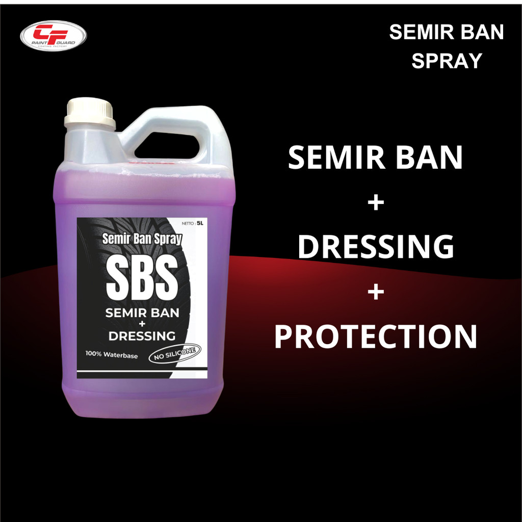 Jual Coating Factory Semir Ban Spray Waterbase Dressing Protection 5L ...