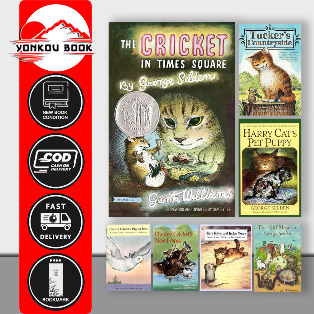 Jual Chester Cricket and His Friends 7 book series ( The Cricket in ...