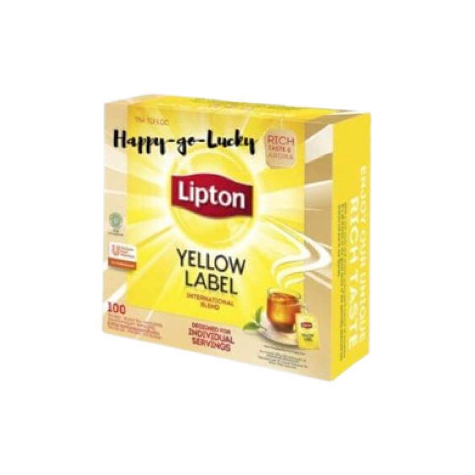 Jual Lipton Teh Celup Yellow Label Box 100 x 2 gr | Shopee Indonesia