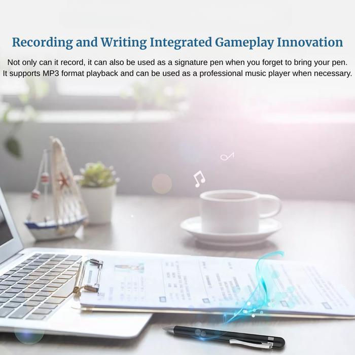 Jual PHILIPS VTR5900 32GB AI Smart Voice Recorder Bluetooth OTG Pen Style 64H Recording Noise ...