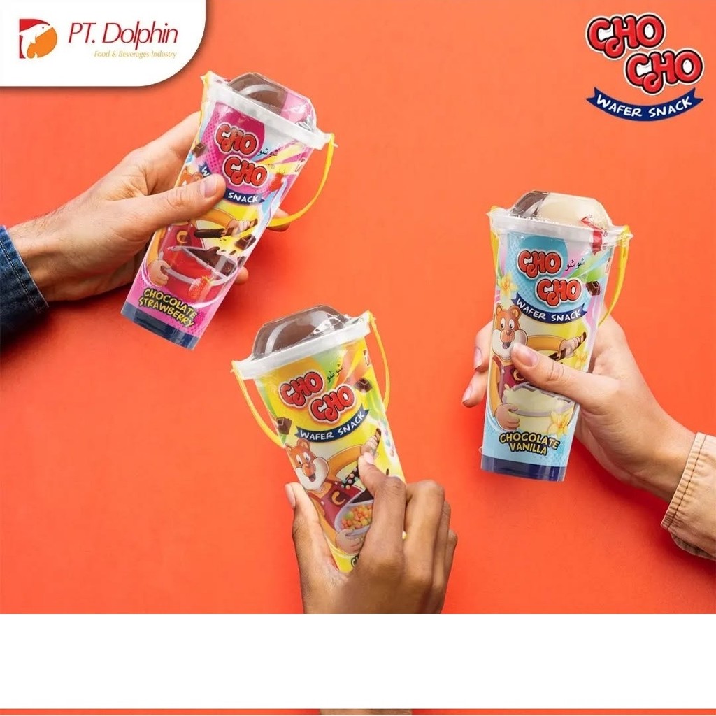 Jual Cho Cho Stick Wafer Cream Snack Chocho Stik Colek Varian Rasa Cup ...