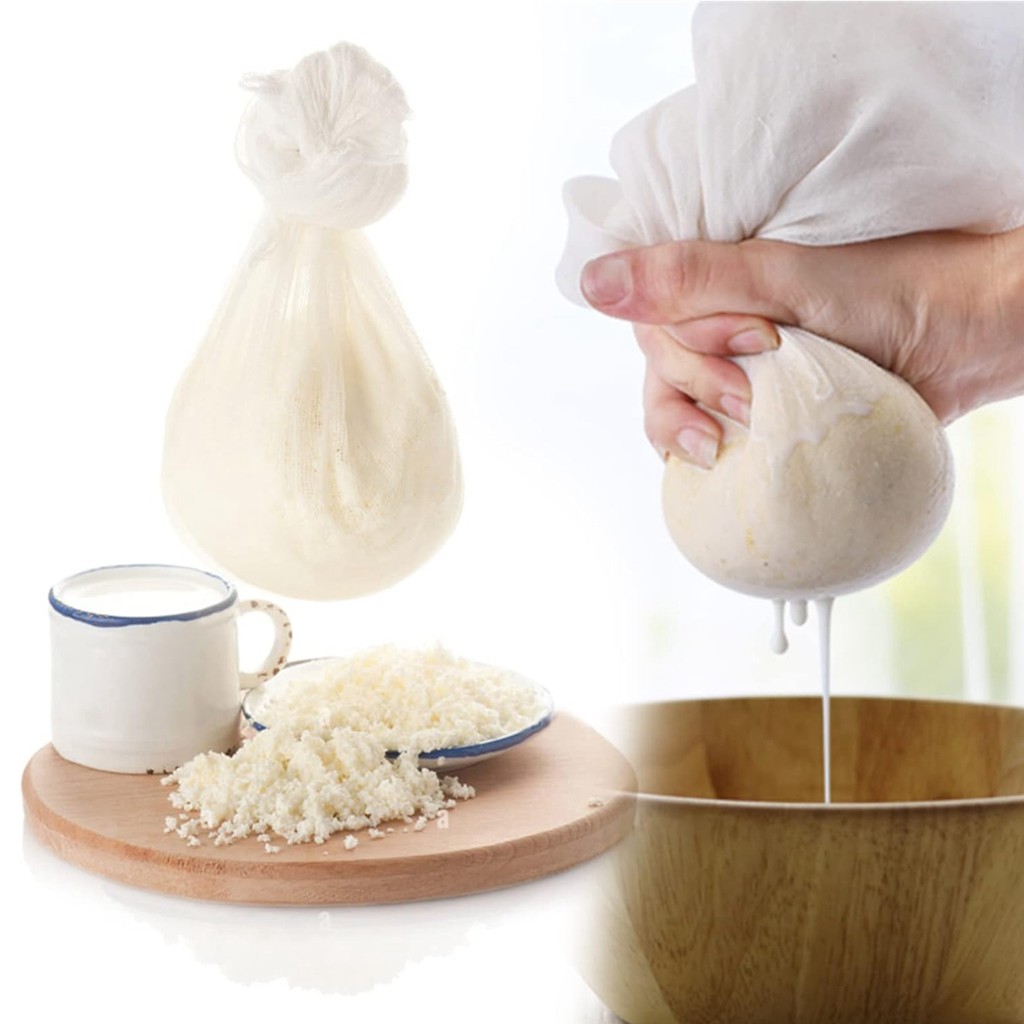 Jual Beer Berwing eese Cloths for Straining Yogurt Milk Kiten Reusable ...