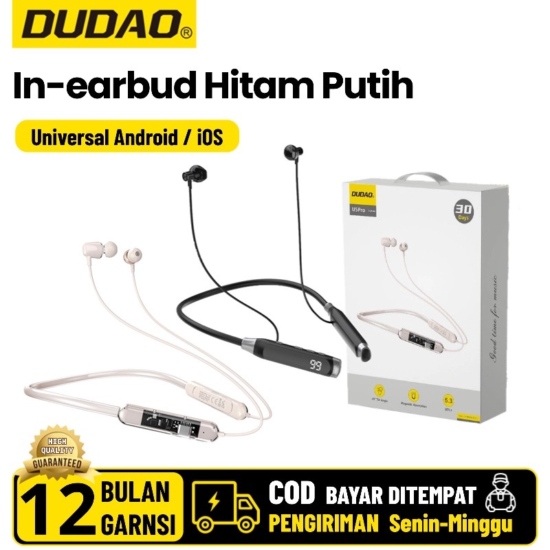 Jual DUDAO In-earbud hitam putih | Shopee Indonesia
