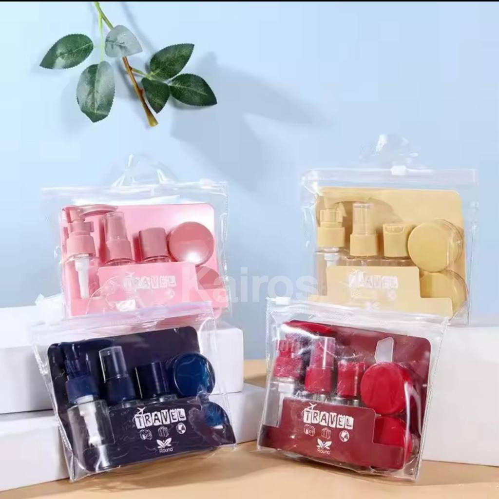 Jual Botol travel toiletries package kit 6 in 1 / travel pack set ...