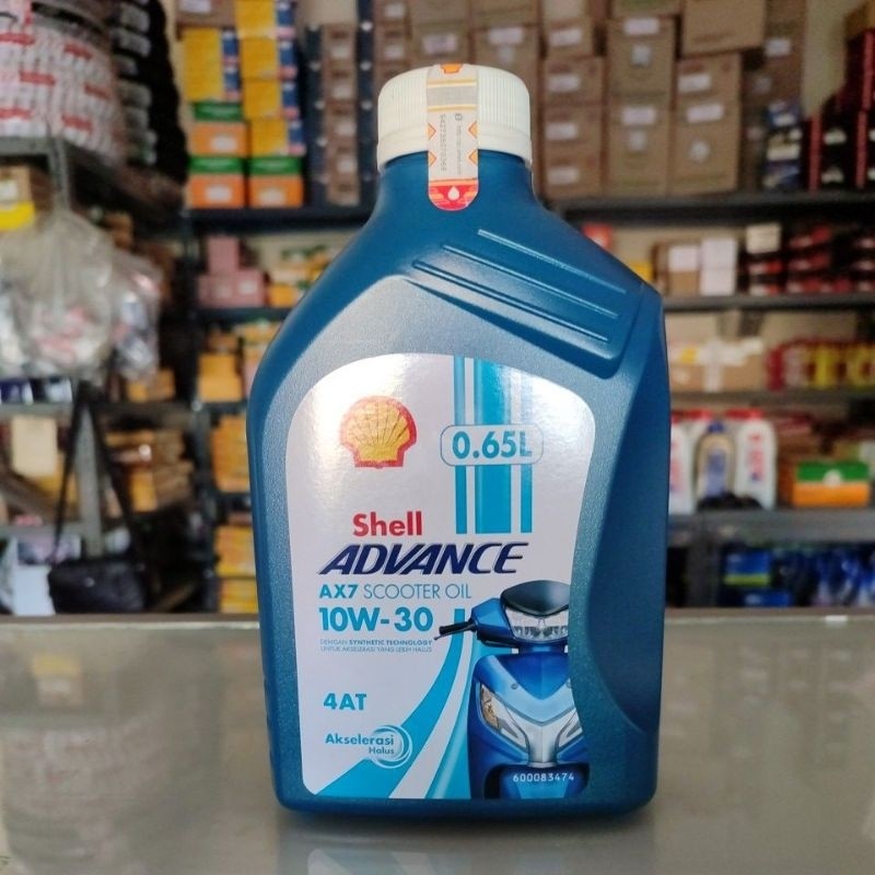 Jual Oli Shell Ax7 Matic 0.65L Untuk Motor Honda | Shopee Indonesia