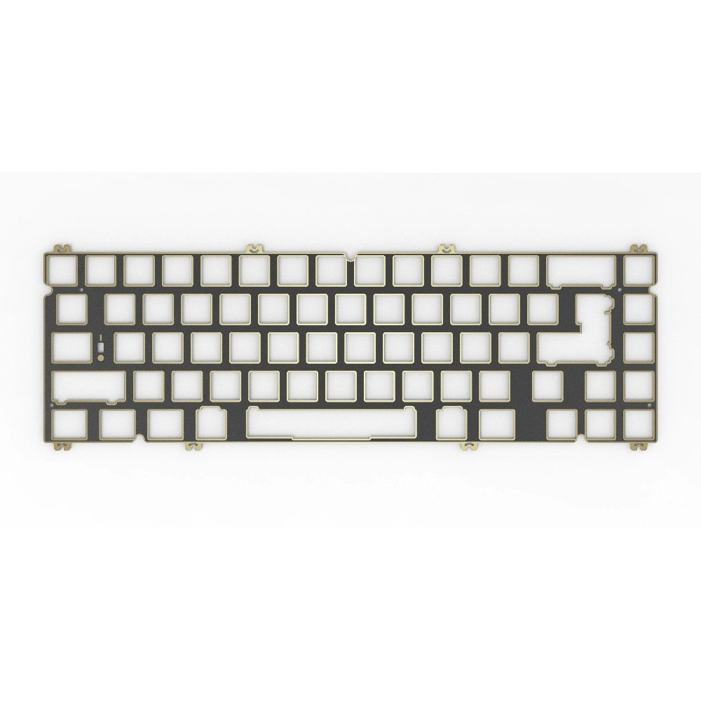 Jual HYPERBORING Neo65 CU Keyboard Plate Custom PP PC FR4 Aluminum Red ...