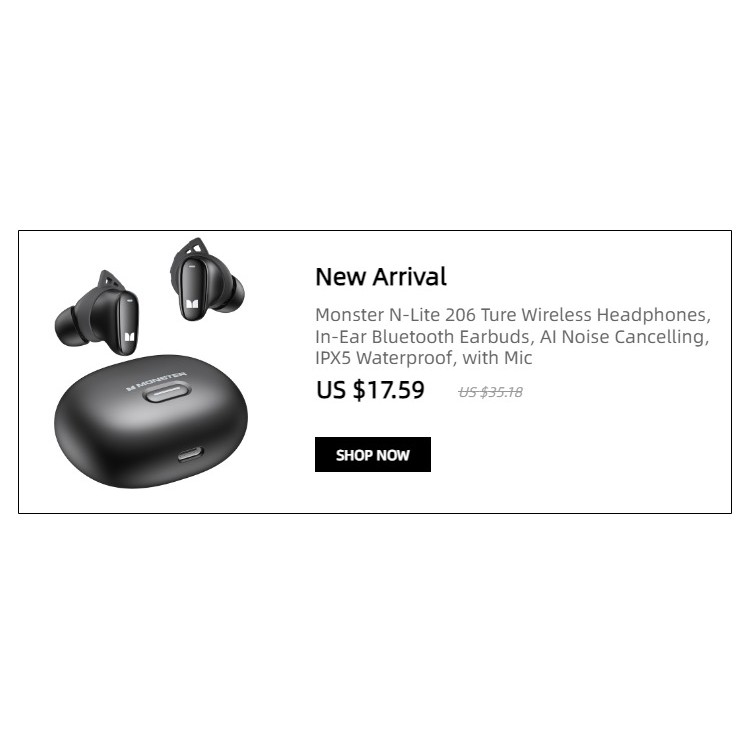 Jual Monster Boomerang Petite Bluetooth Neckband Speaker Hi Res ...