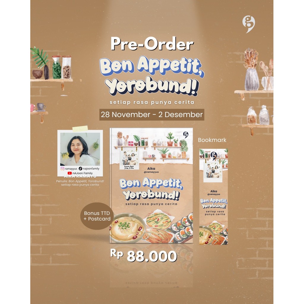 Jual Buku Bon Appetit, Yorobund - Aika Ramayu Penerbit Gagasmedia ...