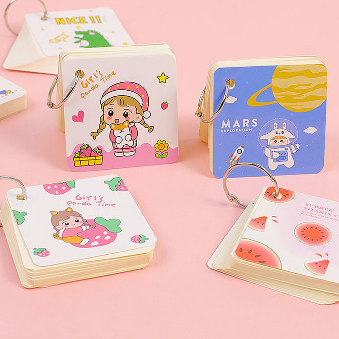 Jual S6339 Notes Mini Kartun Lucu / Notepad Portable / Memo Karakter ...