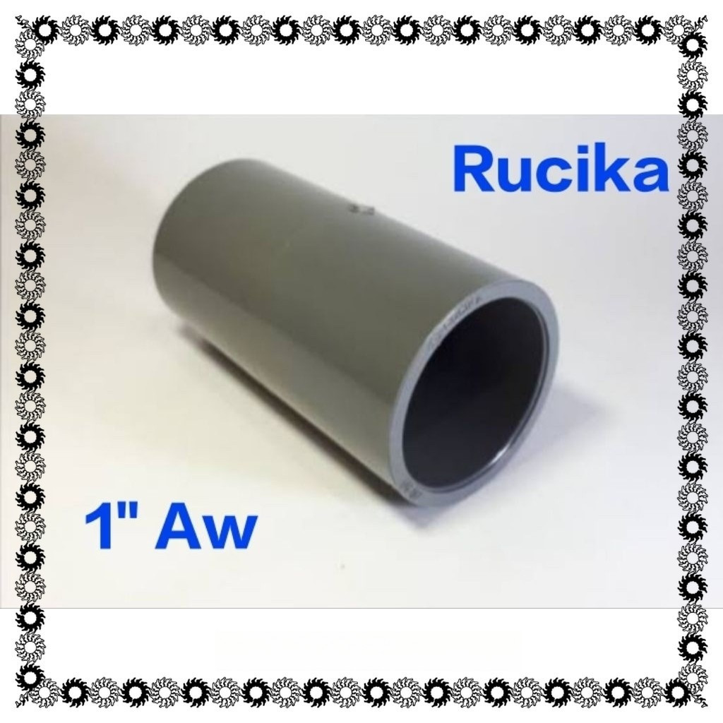 Jual Socket Sambung 1 inch Aw Rucika Pvc | Shopee Indonesia