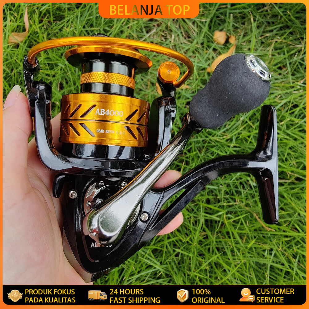 Jual (Cod) Reel Pancing Besi 21kg Drag Reel Murah Cnc Handle Spinning ...