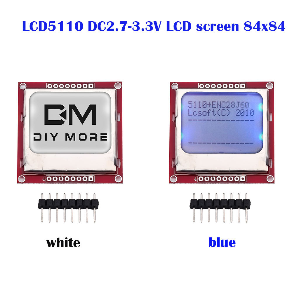 Jual Smart Electronics LCD Module say Monitor adapter PCB 84*48 84x84 ...