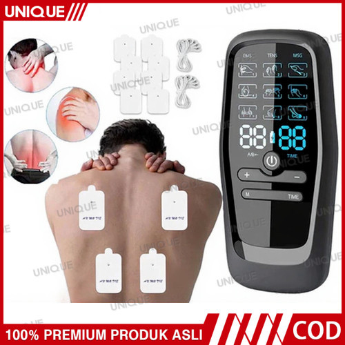 Jual UNIQUE Mesin Therapy Pijat Akupuntur Digital Pengisian Tens Alat ...