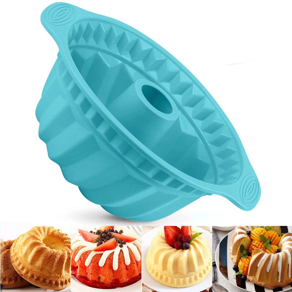 Jual New 3D Shape Silicone Cake Mold Y Pastry Baking Tools for Cake Pan ...