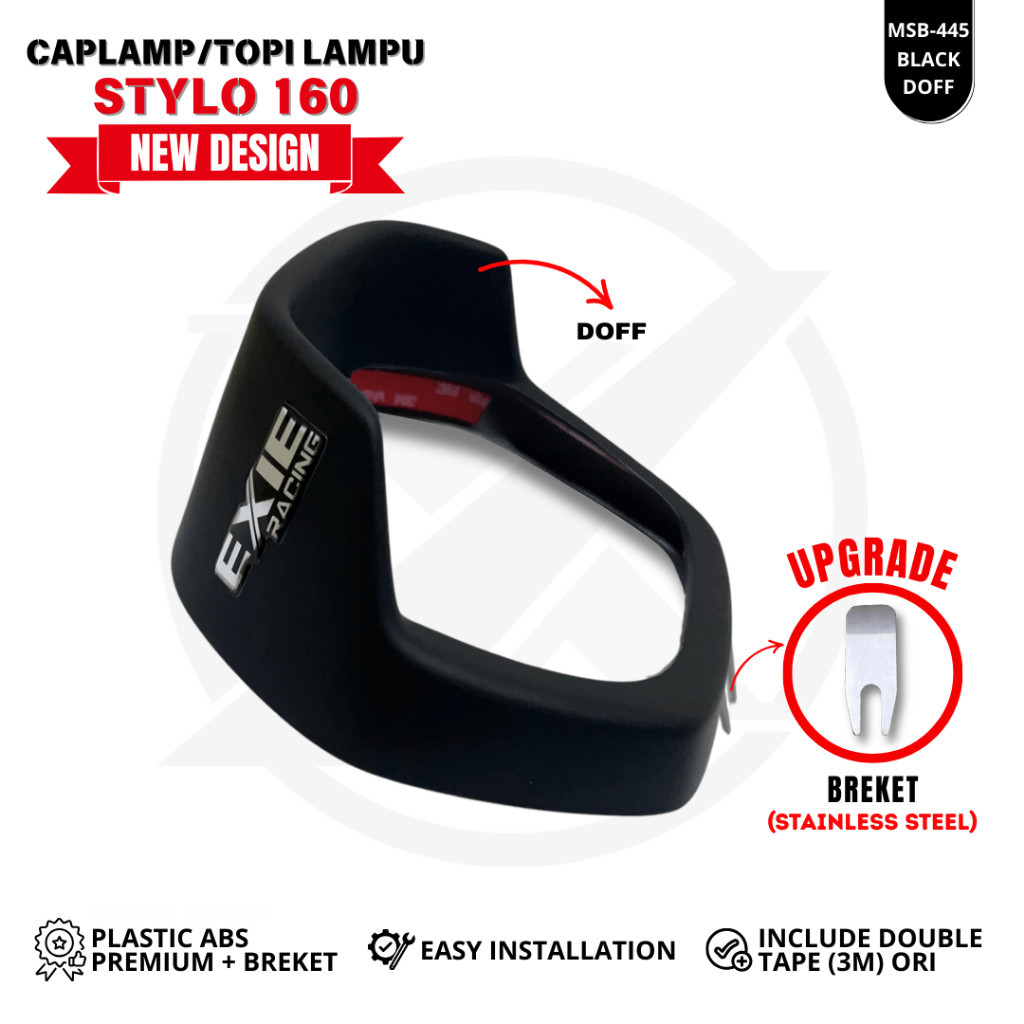 Jual LP Cap Honda Stylo 160 - Petlamp Garnish Cover Lampu Depan Motor ...