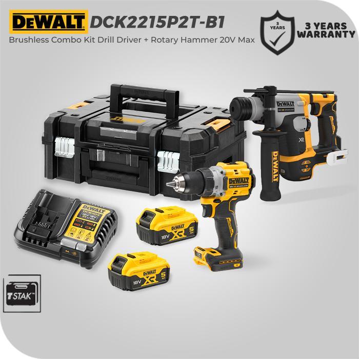 Jual PROMO GASPOLL Dewalt Brushless Combo Kit Drill Driver (DCD800 ...