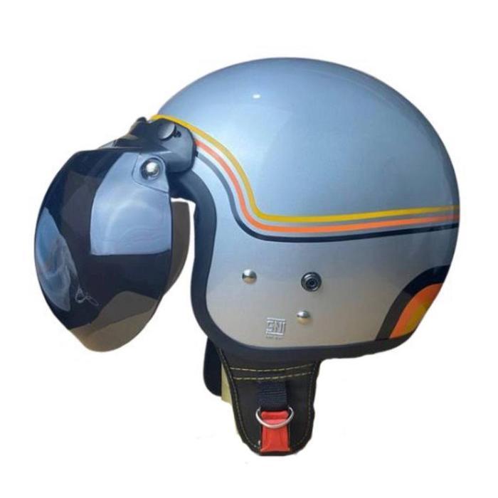 Jual Helm Bogo Vintage Classic ANT - Full Leher SNI Carglos Hijabers ...
