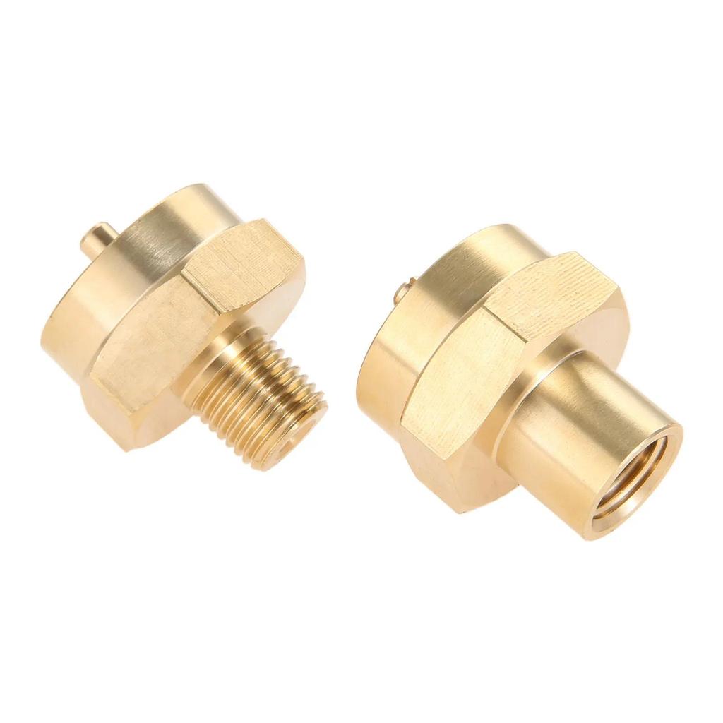 Jual 2pcspair 1LB Propane Gas Bottle Connection 14 NPT Female + Male ...