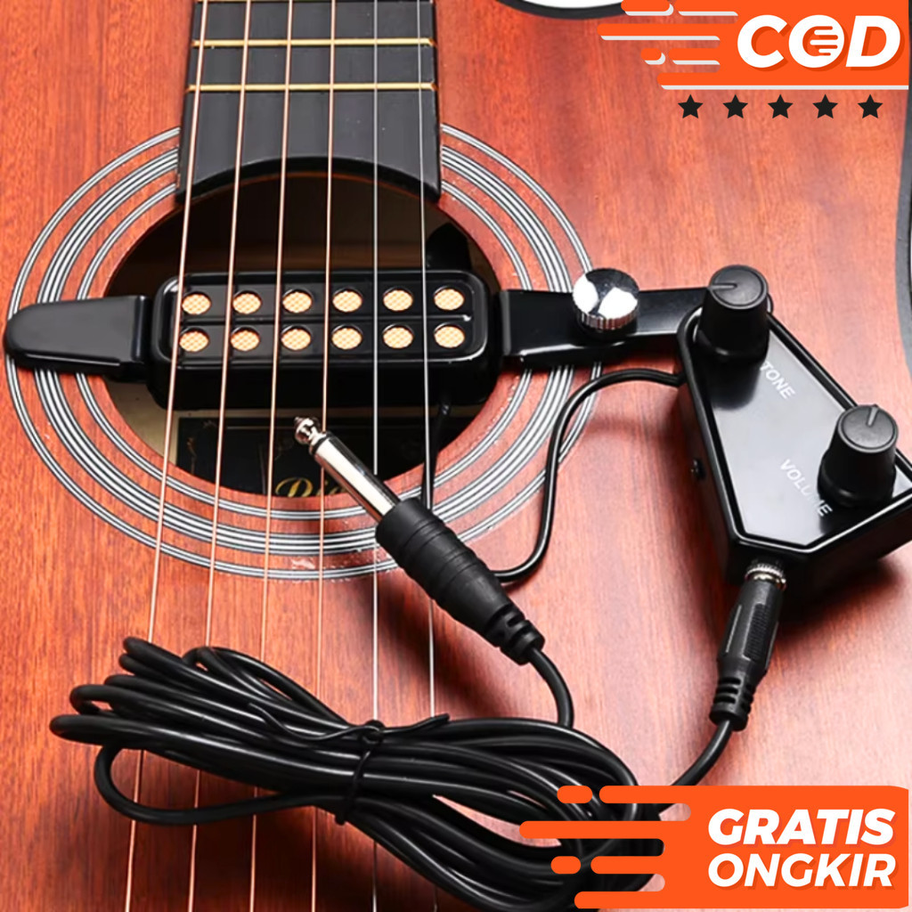 Jual TaffSTUDIO P 011 Pick Spul Pickup Gitar Akustik Listrik Microphone ...