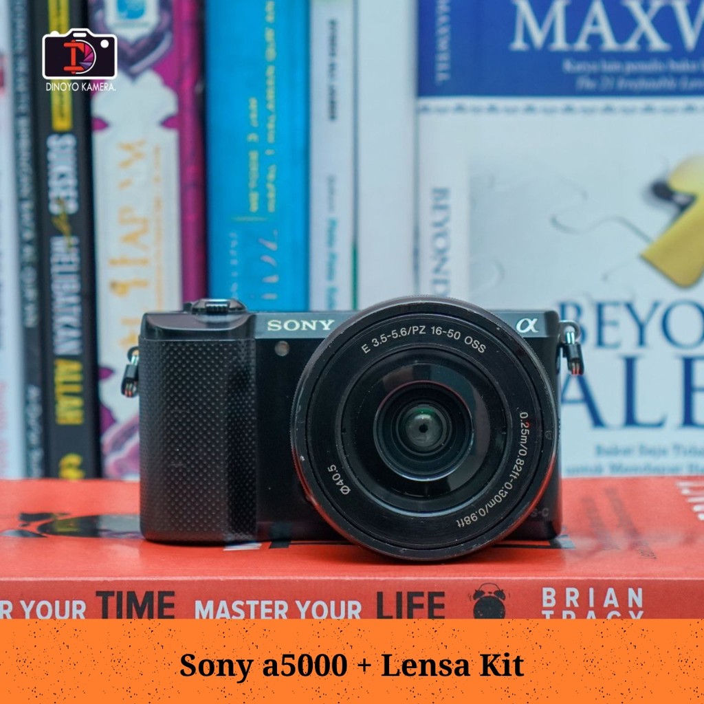 Jual Sony a5000 + kit 16 50mm (BLACK) kondisi baik | Shopee Indonesia