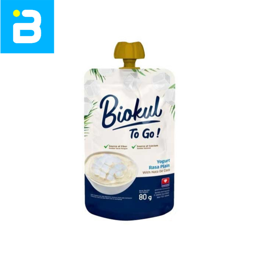 Jual Biokul To Go Yogurt Plain 80G | Shopee Indonesia
