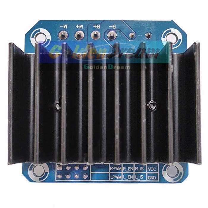 Jual High Current Motor Driver BTS7960 43A H-Bridge Arduino BTS-7960 ...