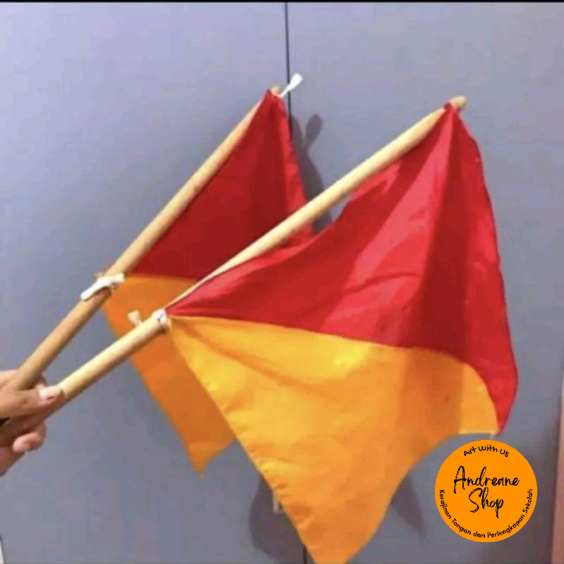 Jual Tongkat dan Bendera Semaphore – Set Sepasang untuk Kegiatan ...