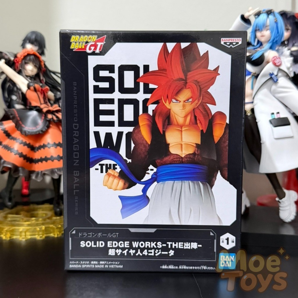Jual BANPRESTO Solid Edge Works The Departure Figure - Gogeta SSJ4 ...