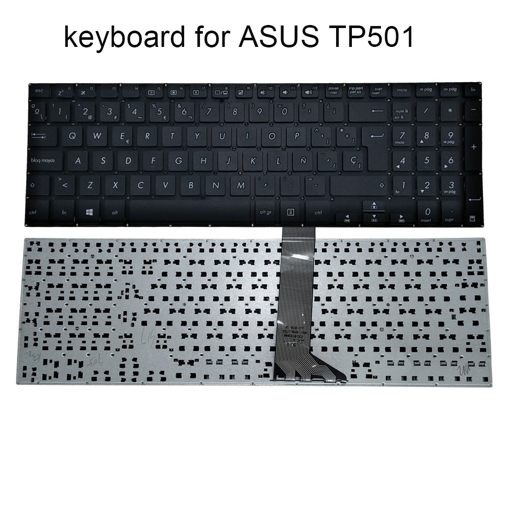 Jual Spain Notebook Spanish Keyboard for ASUS VivoBook Flip 15 TP501 ...