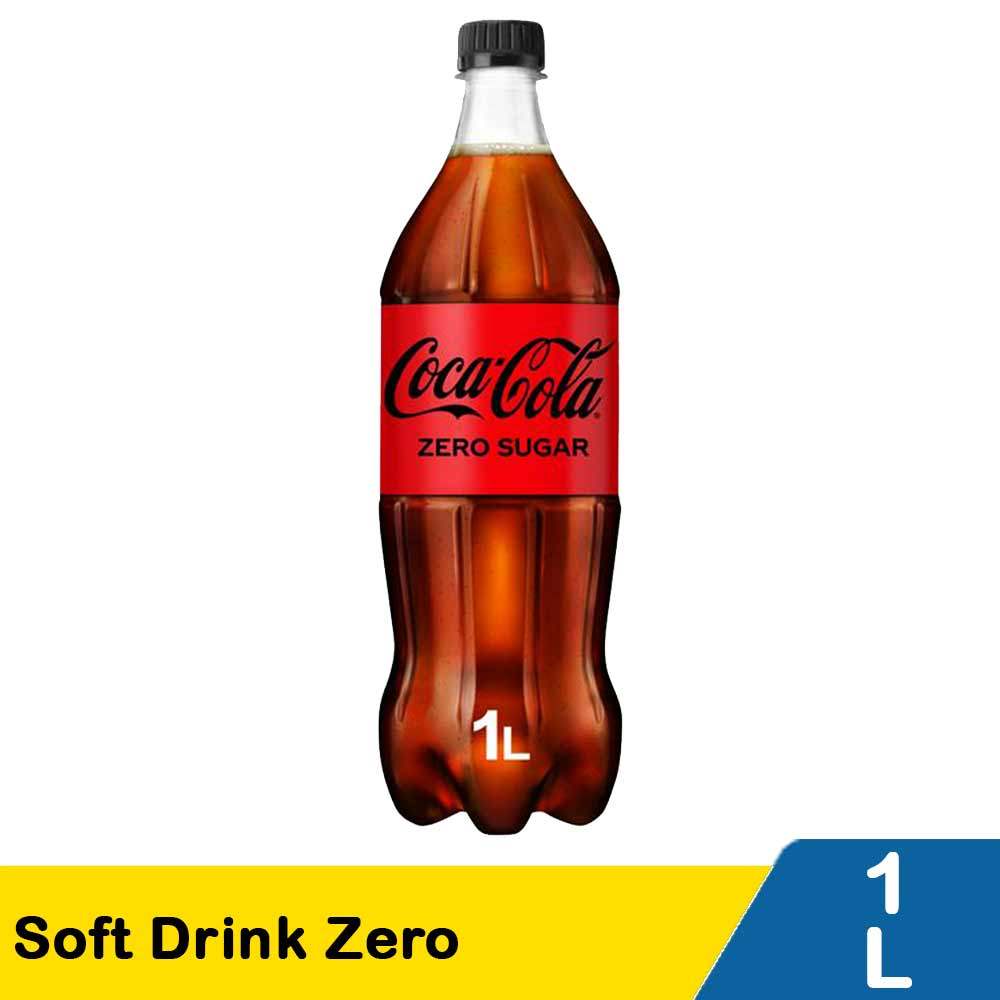 Jual COCA COLA SOFT DRINK ZERO 1L | Shopee Indonesia