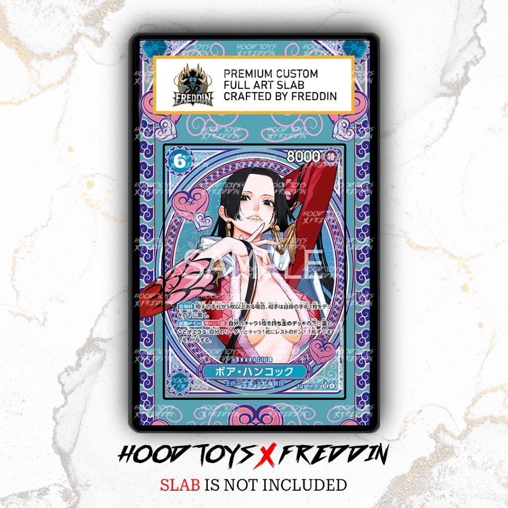 Jual Discount!!!! Sp Boa Eb03 Full Art Slab [One Piece Tcg] | Shopee ...