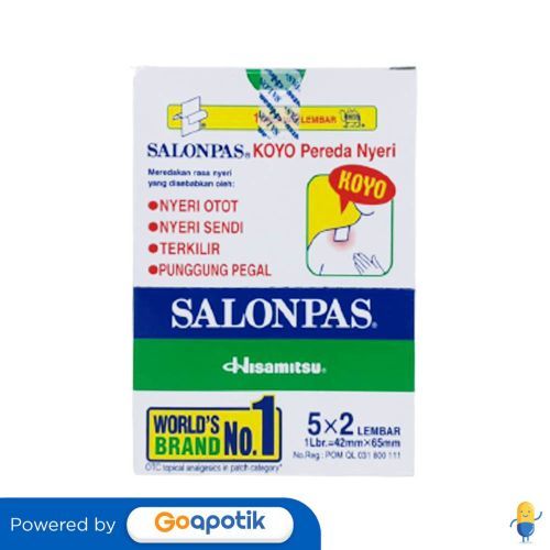 Jual Salonpas Koyo 5 X 2 Box 10 Sachet | Shopee Indonesia