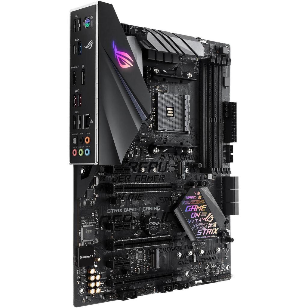 Jual ROG STRIX B450F GAMING B450 Motherboard AM4 DDR4 64GB For Ryzen 5 ...