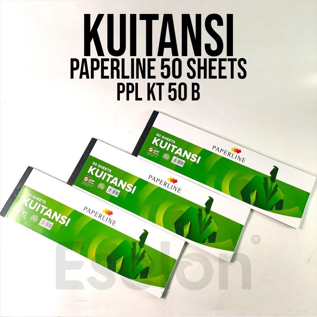 Jual Kwitansi Paperline BESAR 40 Lembar / Buku kuitansi Paperline BESAR ...
