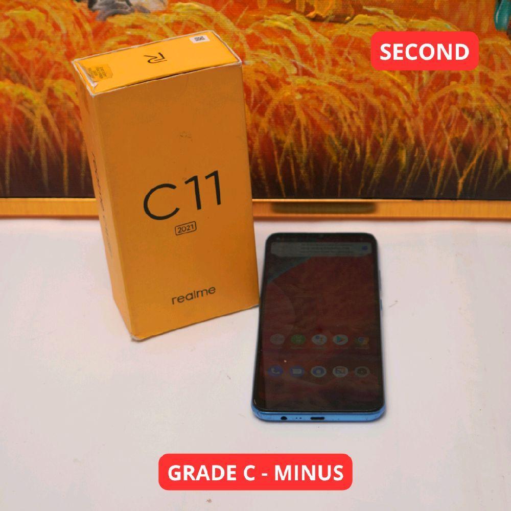 Jual REALME C11 2021 2/32 GB GRADE C - MINUS HP SECOND ORIGINAL SINAR ...