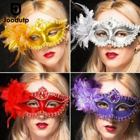 Jual JOODUTP Topeng Pesta Venetian Masquerade Party Mask Topeng Pria / Topeng Wanita Couple ...