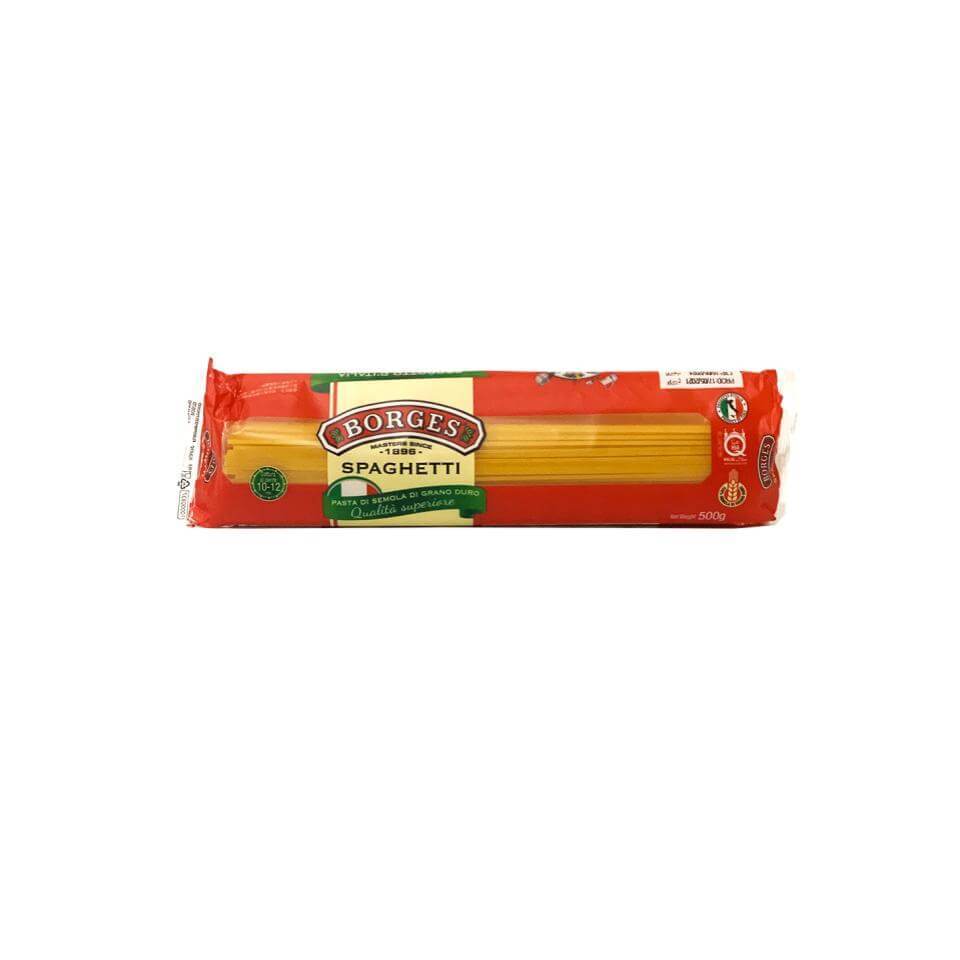 Jual Borges Spaghetti Pasta 500 gr | Shopee Indonesia