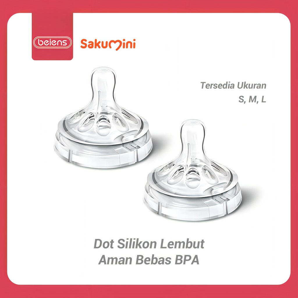 Jual Beiens X Sakumini Dot Botol Susu Bayi Pacifier Aksesoris Baby ...