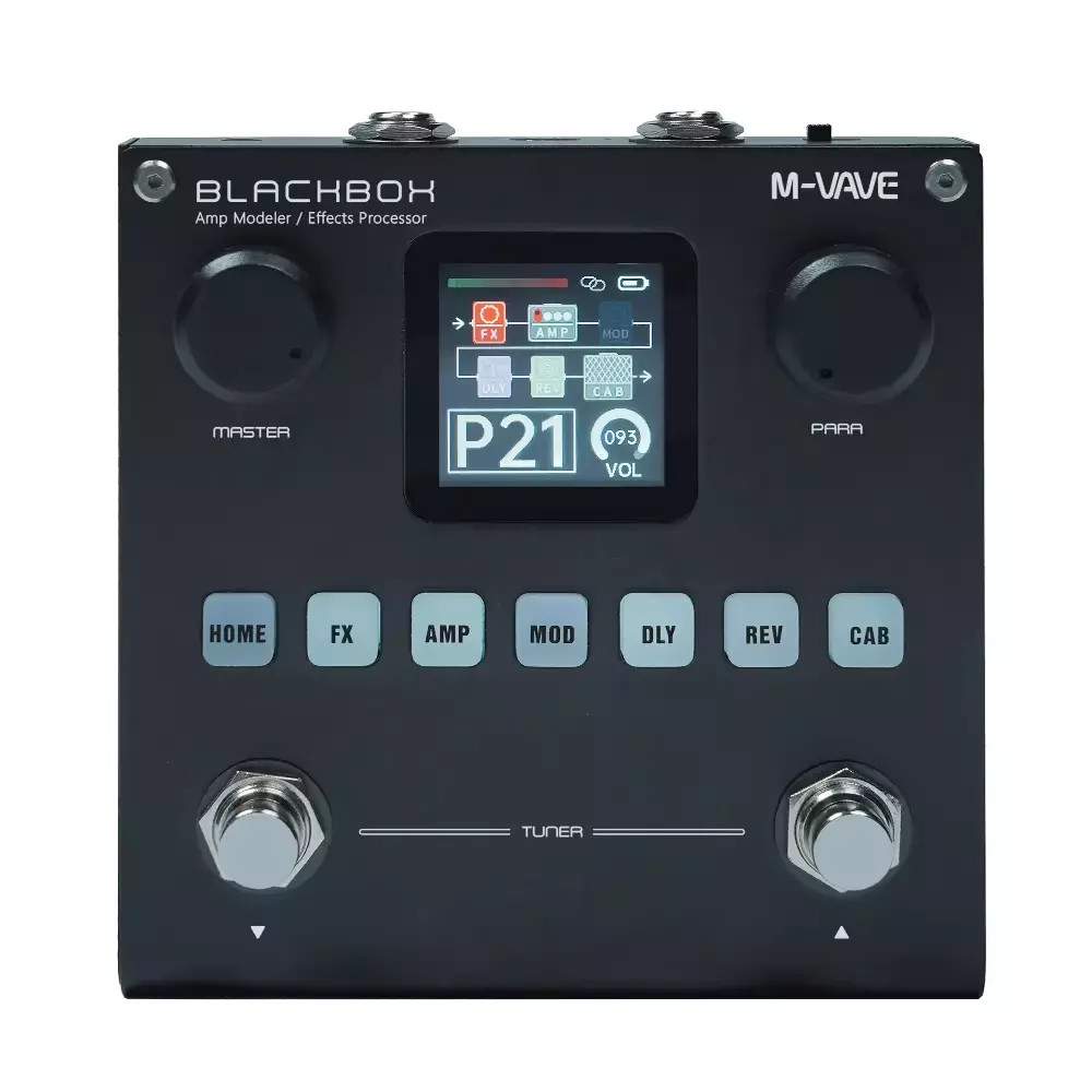 Jual MVAVE Blackbox Guitar / Bass AMP Modeler Multi Effects Processor ...