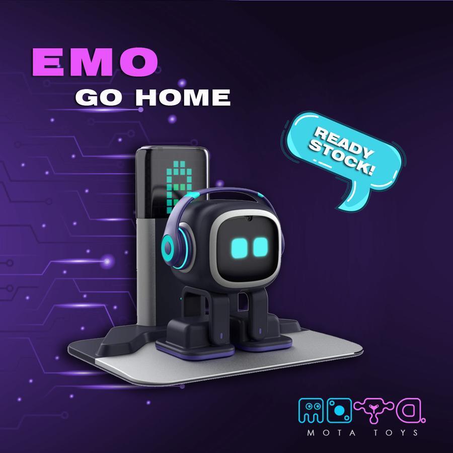 Jual Emo Go Home A.I. Desktop Pet Interactive Smart Robot With Home ...