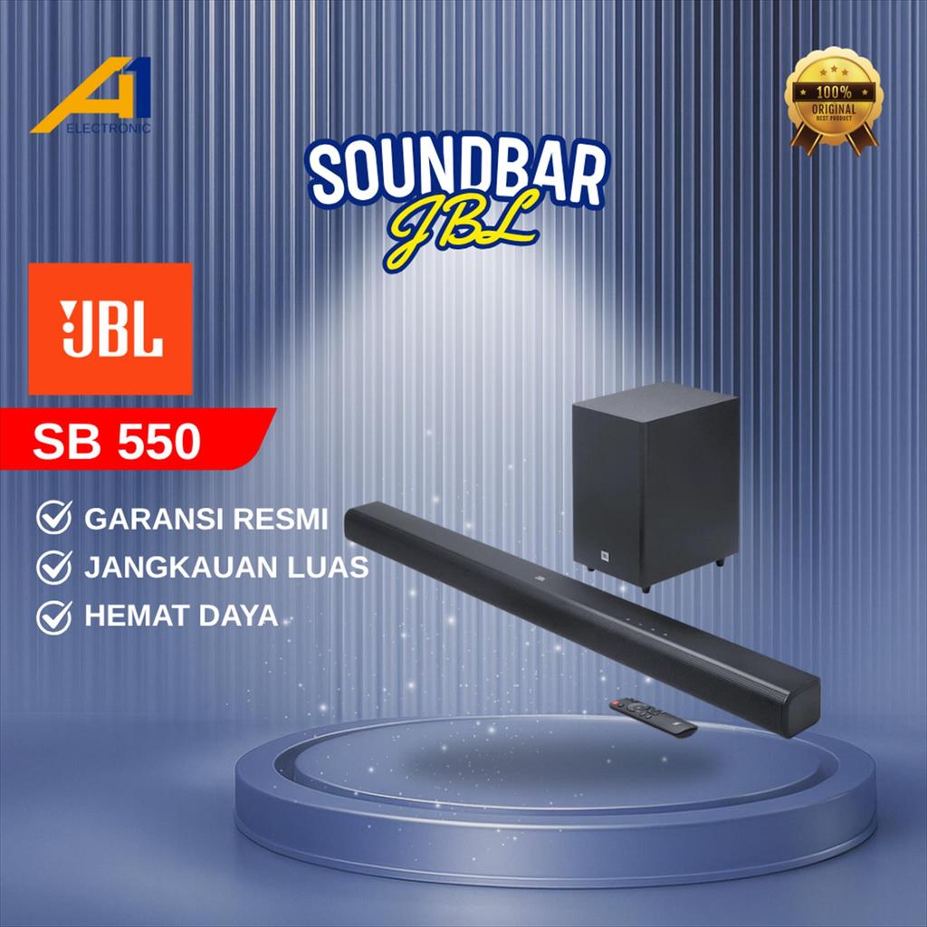 Jual JBL Cinema SB 550 Soundbar with Wireless Subwoofer 3.1 Channel ...