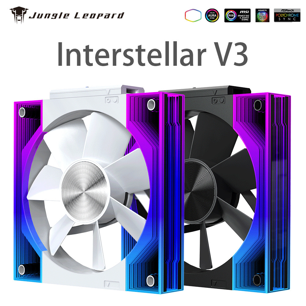 Jual 120mm ARGB Fan - Dual Side Infinity Mirror, 5V3pin RGB, PWM Daisy ain, Gaming PC - Jungle ...