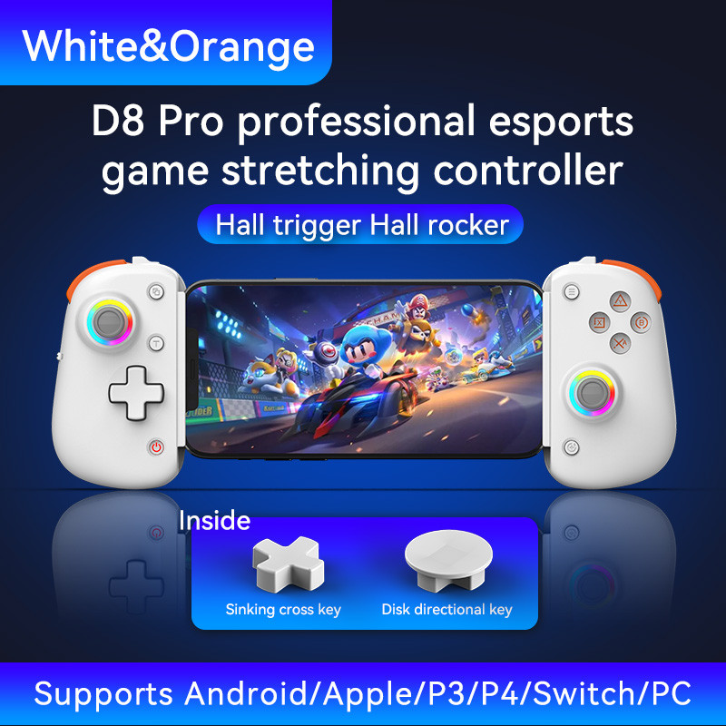 Jual BSP D8 PRO RGB Tablet Controller Wireless Handle For Swit Game ...
