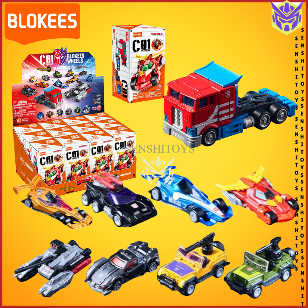 Jual BLOKEES Original Transformers Car Building Blocks Optimus Prime ...