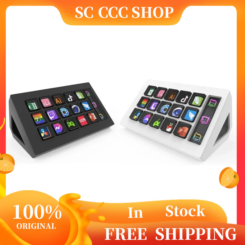 Jual 293s StreamDeck Mini Visual Keyboard LCD Button 15Keys Live ...